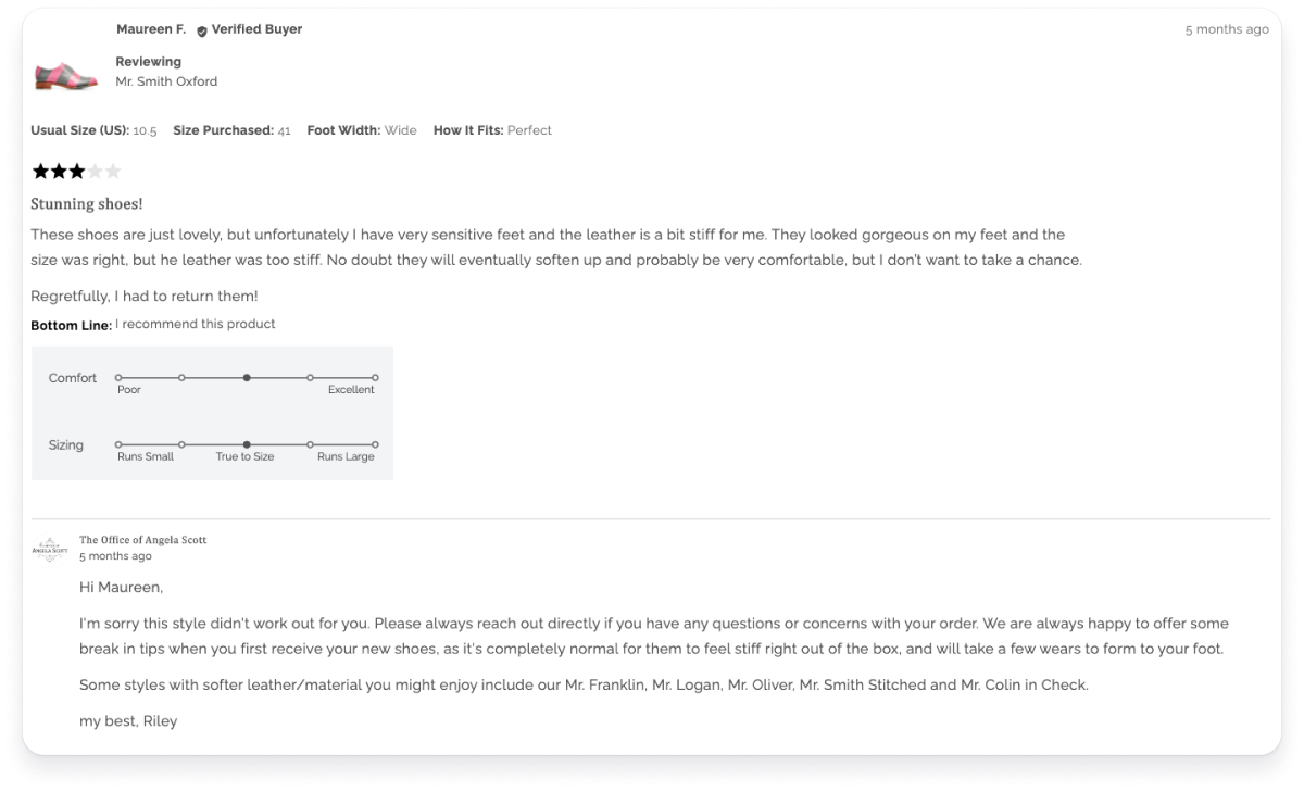 How to Respond to Reviews: Positive & Negative Examples - Okendo