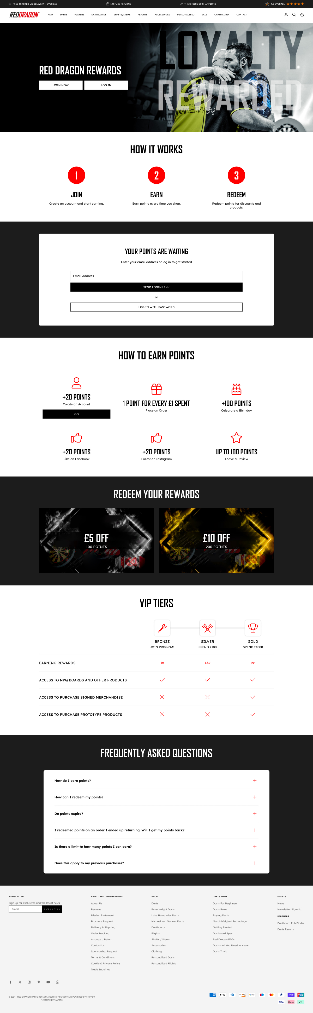 Red Dragon Darts - Okendo